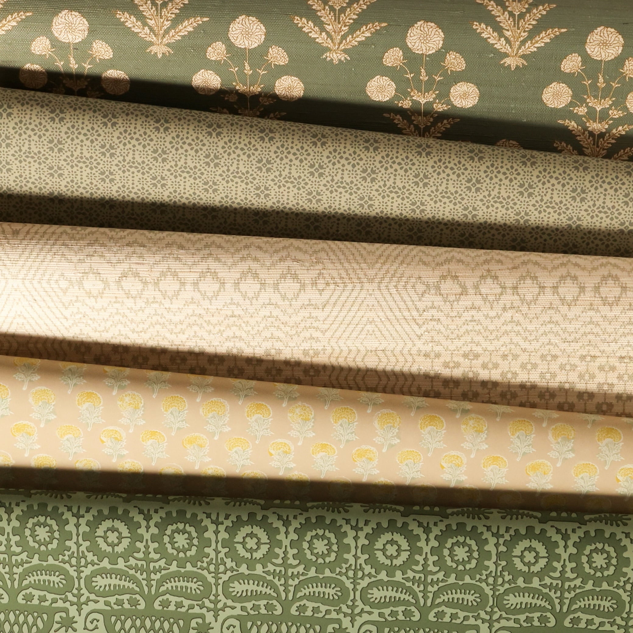 Cooley’s Grid Wallpaper Group – Elizabeth Eakins